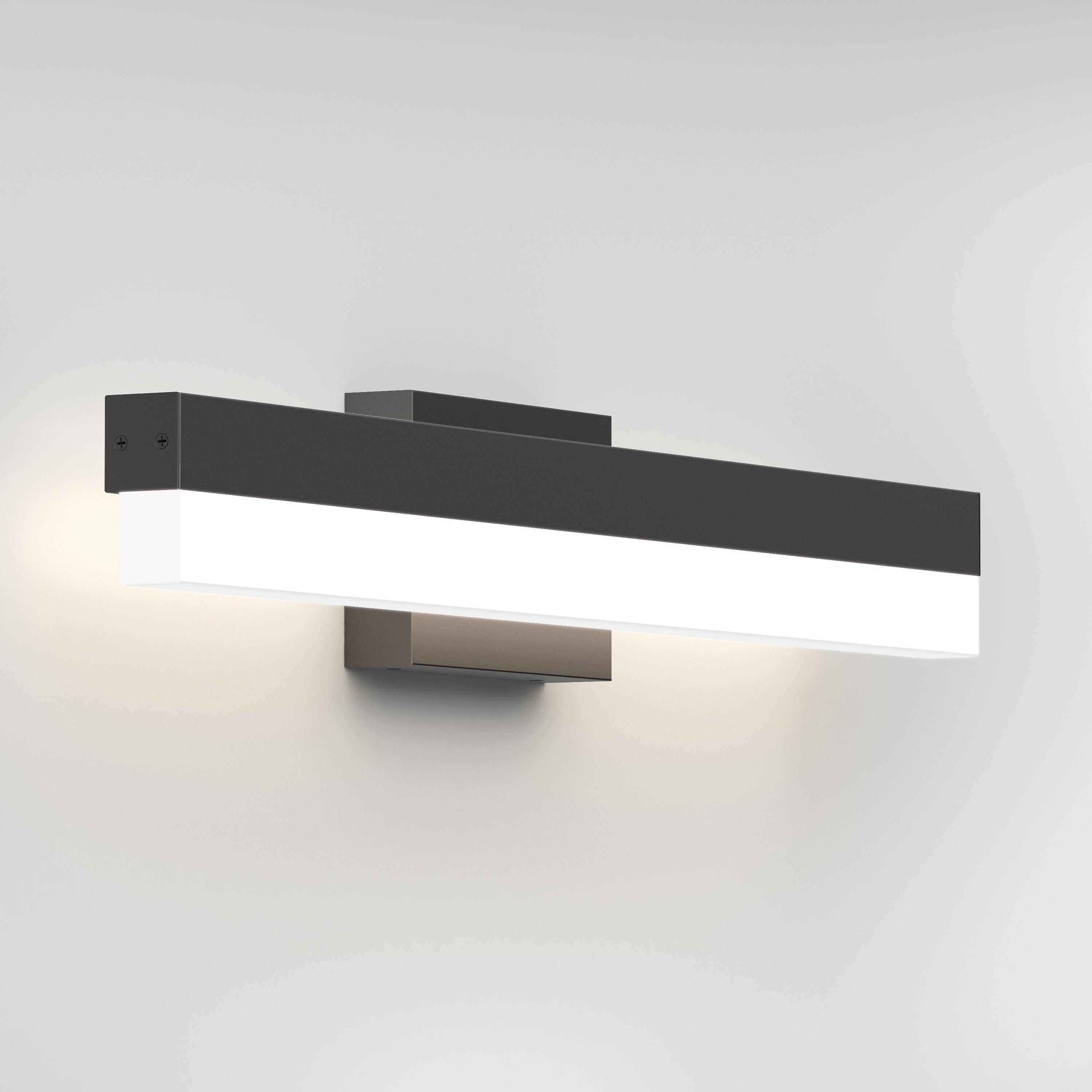 Mystic LED Bathroom Vanity Light in Black | Artika Pro